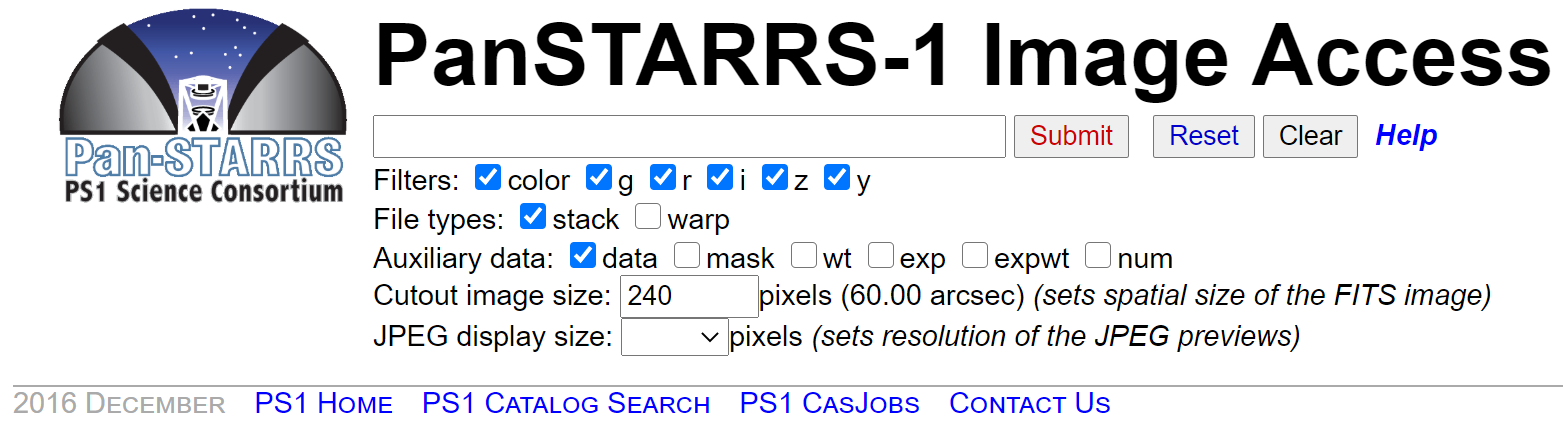 PAN-STARRS | MAST